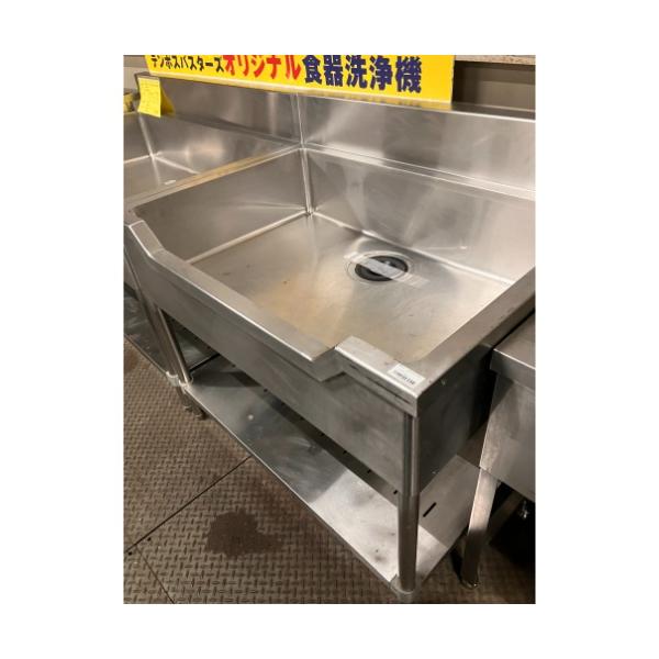 商品名：舟形シンク 寸法：W1000×D750×H800 保証期間：なし ランク：C 特記事項：傷、汚れあり  販売店：テンポス小倉店（福岡県北九州市）からの配送です。