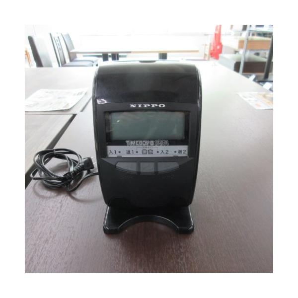 商品名：タイムレコーダー 寸法：W130×D130×H220 メーカー：ニッポー 型式：TIMEBOY8PLUS 年式：2023年製 電源：単相100V 50/60Hz共用 コンセントプラグ：あり 消費電力：17W ガス種： 重量：1.5k...