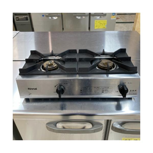 商品名：卓上コンロ 寸法：W542×D275×H151 メーカー：リンナイ(Rinnai) 型式：RSB-211A 年式：2022年製 ガス種：LPG(プロパンガス)※ガス機器の接続は最寄りの専門業者へご依頼下さい。 ガス消費量：6.72 ...