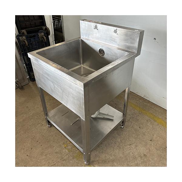 商品名：一槽シンク 寸法：W600×D600×H800 保証期間：なし ランク：B 特記事項：キズ/汚れあり  販売店：テンポス郡山店（福島県郡山市）からの配送です。