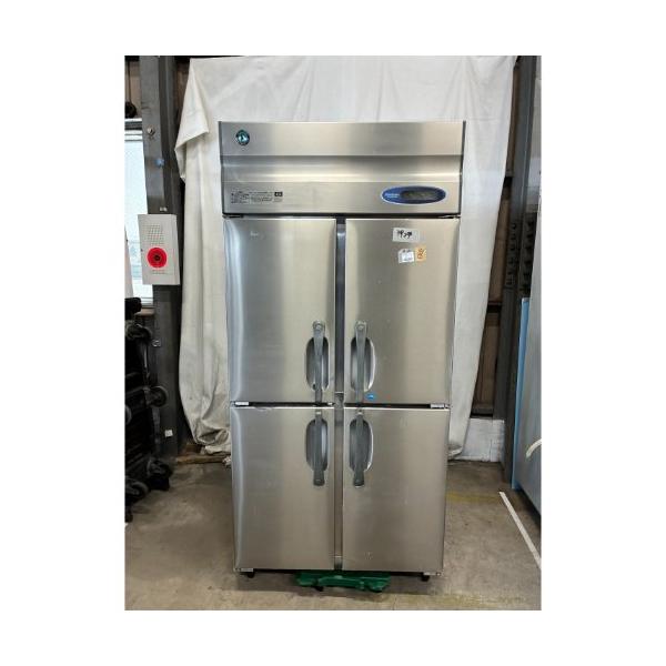 商品名：縦型冷凍冷蔵庫 1凍3蔵 寸法：W900×D650×H1890 メーカー：ホシザキ 型式：HRF-90ZT3 年式：2015年製 電源：三相200V 50/60Hz共用 コンセントプラグ：あり 消費電力：290/305W 内容積：1...