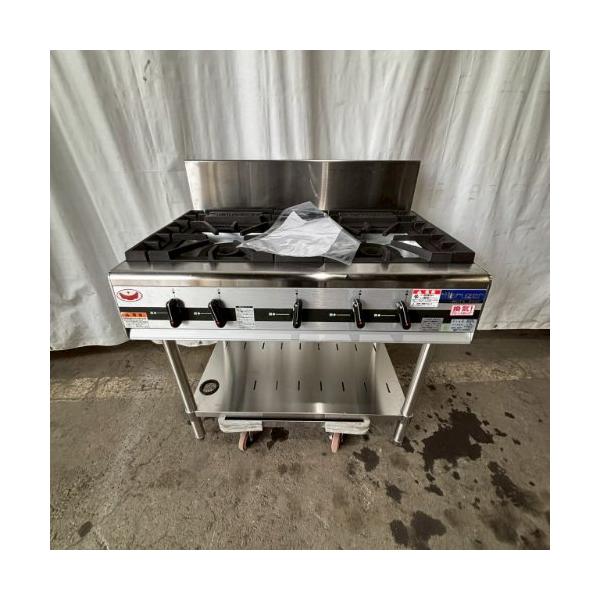 商品名：ガステーブル 3口内菅式 寸法：W900×D600×H800 メーカー：マルゼン 型式：MGTX-096F 年式：2021年製 ガス種：都市ガス【12A・13A】※ガス機器の接続は最寄りの専門業者へご依頼下さい。 ガス消費量：31....