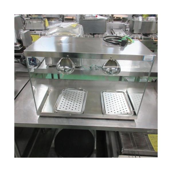 商品名：ホットショーケース 寸法：W670×D330×H465 メーカー：安吉 型式：PRO-3FG-D 年式：2023年製 電源：単相100V 50/60Hz共用 コンセントプラグ：あり 消費電力：400W ガス種： 重量：9kg 付属品...