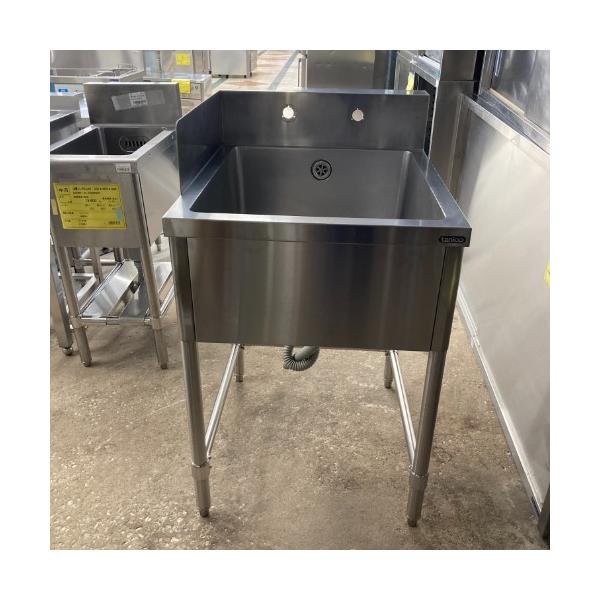 商品名：一槽シンク 三方枠 寸法：W570×D750×H850 保証期間：なし ランク：A 特記事項：-  販売店：テンポス大阪ラーメン専門館（大阪府大阪市西淀川区）からの配送です。
