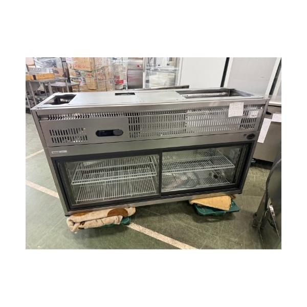 商品名：吊型冷蔵ショーケース 寸法：W1500×D500×H835 メーカー：パナソニック(Panasonic) 型式：FVS-PG15 年式：2024年製 電源：単相100V 50/60Hz共用 コンセントプラグ：あり 保証期間：納品日よ...
