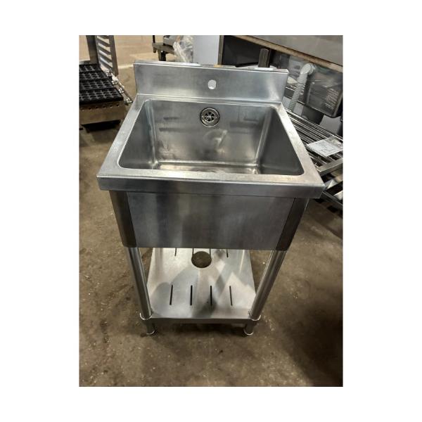 商品名：一槽シンク 寸法：W450×D450×H820 保証期間：なし ランク：B 特記事項：-  販売店：テンポス米子店（鳥取県米子市）からの配送です。