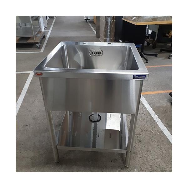商品名：一槽シンク 寸法：W600×D600×H800 メーカー：マルゼン 保証期間：なし ランク：B 特記事項：傷や汚れあり  販売店：テンポス小倉店（福岡県北九州市）からの配送です。