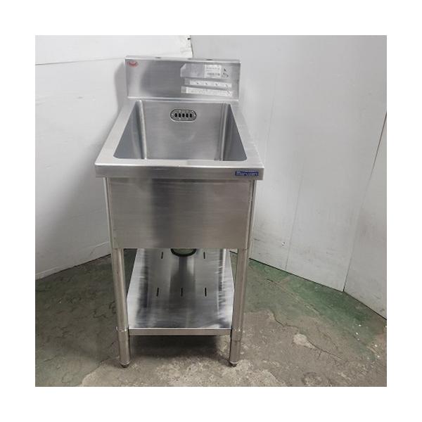 商品名：一槽シンク 寸法：W450×D750×H790 メーカー：マルゼン 付属品：写真の通り 説明書：なし 保証期間：なし ランク：B 特記事項：バックガード150  販売店：テンポス川崎店（神奈川県川崎市）からの配送です。