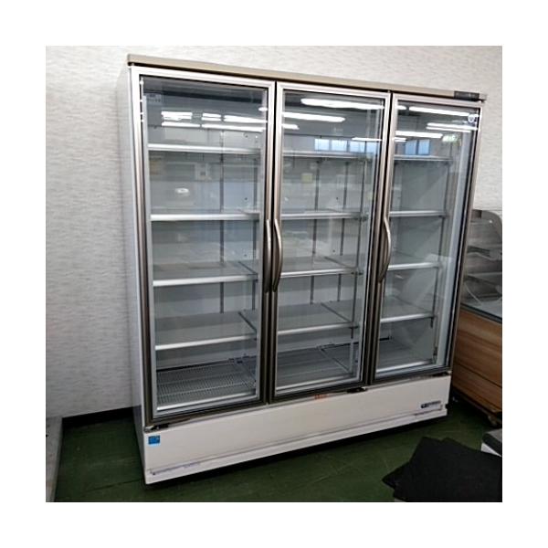 商品名：冷蔵リーチインショーケース 寸法：W1800×D650×H1900 メーカー：フクシマガリレイ(福島工業) 型式：MRS-60GWTR6 年式：2017年製 電源：三相200V/単相100V 50/60Hz共用 内容積：1086L ...
