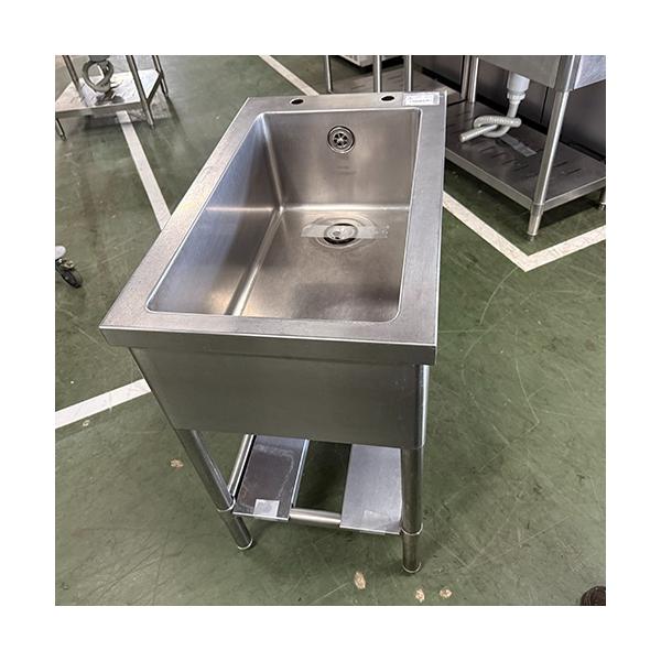商品名：一槽シンク 寸法：W450×D750×H800 保証期間：なし ランク：B 特記事項：キズ/汚れあり  販売店：テンポス郡山店（福島県郡山市）からの配送です。