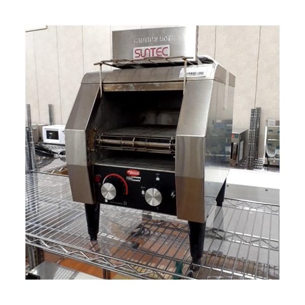 商品名：コンベアトースター 寸法：W285×D420×H420 メーカー：サンテックコーポレーション 型式：TN-5H 電源：単相100V 50/60Hz共用 コンセントプラグ：あり 消費電力：1480W ガス種： 保証期間：納品日より12...