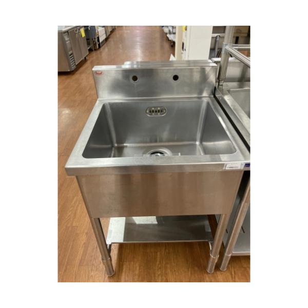 商品名：一槽シンク 寸法：W600×D600×H800 メーカー：マルゼン 保証期間：なし ランク：B 特記事項：バックガード=D60×H150  販売店：テンポス新潟店（新潟県新潟市）からの配送です。