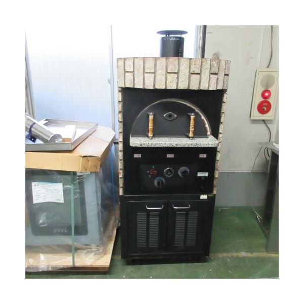 商品名：製ピザ釜 寸法：W750×D800+200×H1650+180 メーカー：藤村製作所 型式：POG-FIRENZEB 年式：不明 電源：単相100V 50/60Hz共用 コンセントプラグ：あり 消費電力：100W ガス種：都市ガス【...