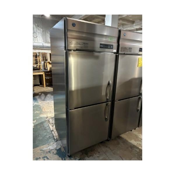 商品名：縦型冷蔵庫 寸法：W750×D800×H1910 メーカー：ホシザキ 型式：HR-75B-L 年式：2025年製 電源：単相100V 50/60Hz共用 コンセントプラグ：あり 消費電力：185W 内容積：616L 重量：93kg ...