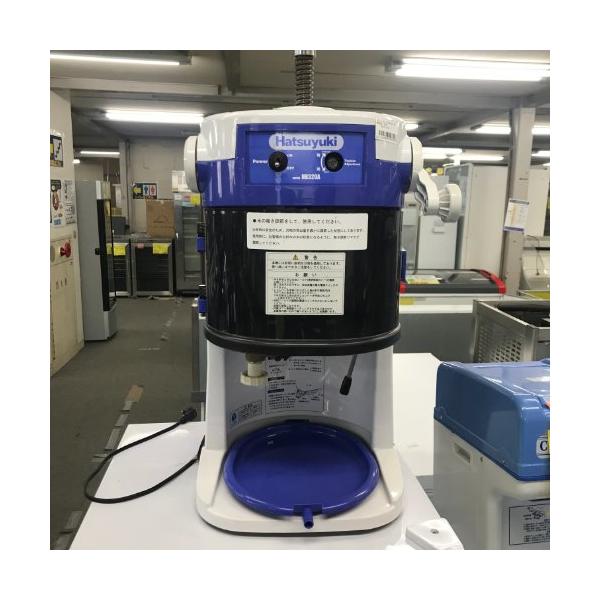 商品名：ブロックアイススライサー 寸法：W355×D402×H565 メーカー：中部コーポレーション 型式：HB320A 年式：2018年製 電源：単相100V 50/60Hz共用 コンセントプラグ：あり 消費電力：200/185W ガス種...