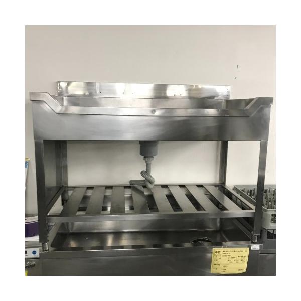 商品名：舟形シンク 寸法：W1200×D600×H800 保証期間：なし ランク：B 特記事項：キズ、汚れ、穴有り。バックガード20×100  販売店：テンポス京都店（京都府京都市）からの配送です。