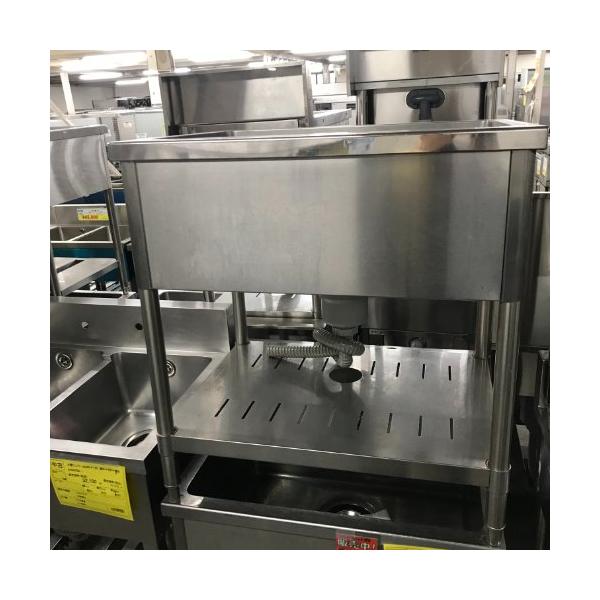 商品名：一槽シンク 寸法：W750×D600×H800 保証期間：なし ランク：B 特記事項：キズ、汚れ有り。  販売店：テンポス京都店（京都府京都市）からの配送です。