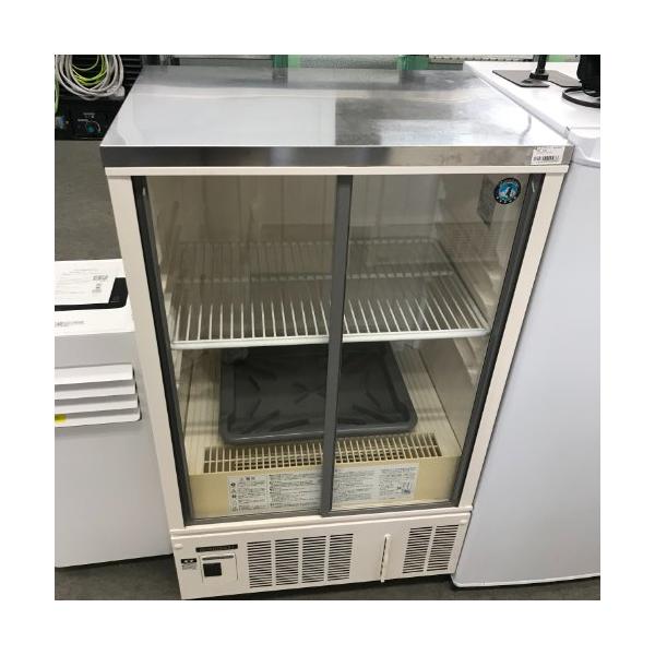 商品名：冷蔵ショーケース 寸法：W630×D450×H1080 メーカー：ホシザキ 型式：SSB-63DTL 年式：2020年製 電源：単相100V 50/60Hz共用 コンセントプラグ：あり 消費電力：120/130W 内容積：124L ...