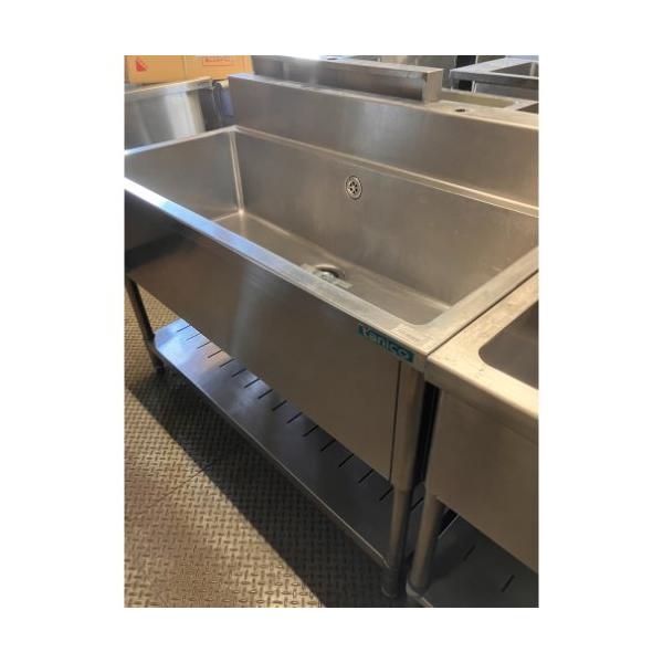 商品名：一槽シンク 寸法：W1200×D600×H800 保証期間：なし ランク：C 特記事項：傷、汚れあり  販売店：テンポス小倉店（福岡県北九州市）からの配送です。