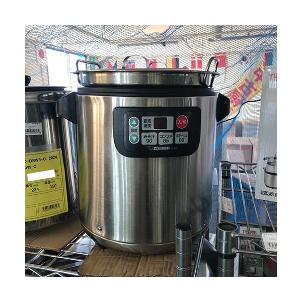 商品名：スープジャー 8L 寸法：W370×D310×H370 メーカー：象印 型式：TH-CV-080 年式：2024年製 電源：単相100V 50/60Hz共用 コンセントプラグ：あり 消費電力：210W ガス種： 保証期間：納品日より...