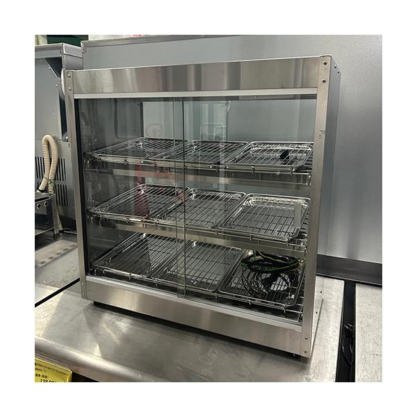 商品名：ホットショーケース 寸法：W600×D300×H610 メーカー：安吉 型式：PRO-9WSE-C 電源：単相100V 50/60Hz共用 コンセントプラグ：あり ガス種： 付属品：写真の通り 説明書：なし 保証期間：納品日より3ヶ...