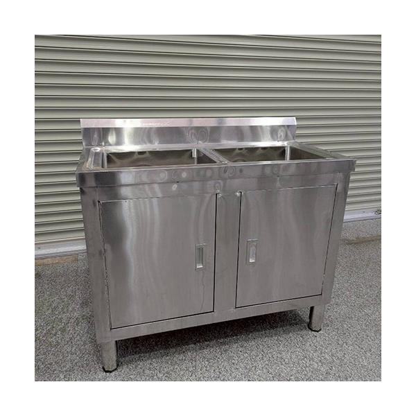 商品名：二槽シンク 寸法：W900×D450×H800 保証期間：なし ランク：B 特記事項：-  販売店：テンポス滋賀店（滋賀県近江八幡市）からの配送です。