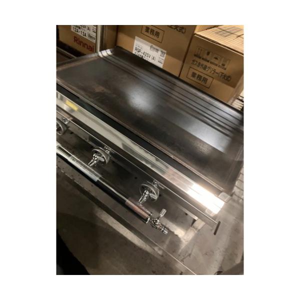 商品名：プレス鉄板焼器 寸法：W600×D360×H180 型式：TS-60 年式：不明 ガス種：LPG(プロパンガス)※ガス機器の接続は最寄りの専門業者へご依頼下さい。 ガス接続口：9.5 付属品：なし 保証期間：なし ランク：C 特記事...