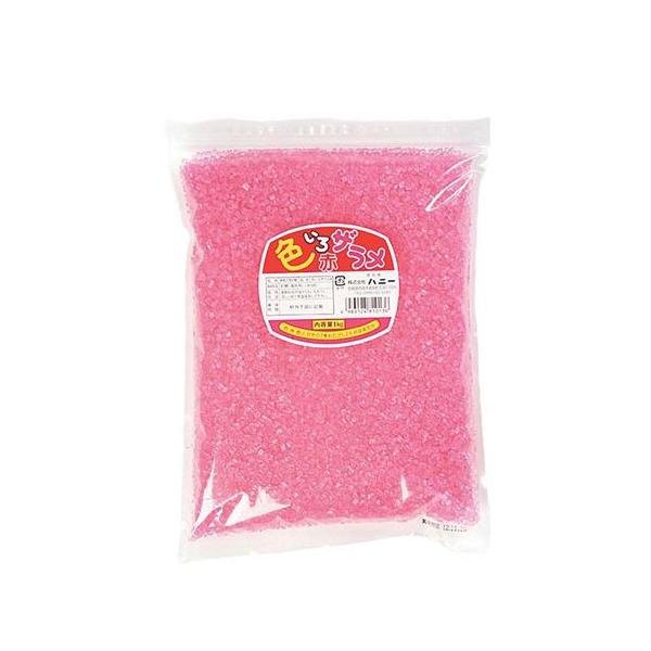 商品情報商品名：わた菓子用ザラメ「色いろザラメ」赤 1kgメーカー型番：3688311JANコード：4983124810136入り数：1サイズ(外寸mm)：-サイズ(内寸mm)：-重量：1kg材質：ザラメ商品について●1kgで約100人分と...