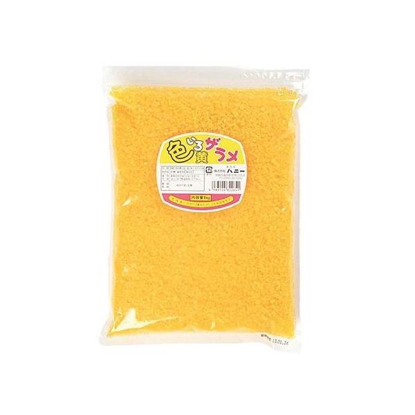 商品情報商品名：わた菓子用ザラメ「色いろザラメ」黄 1kgメーカー型番：3688331JANコード：4983124822641入り数：1サイズ(外寸mm)：-サイズ(内寸mm)：-重量：1kg材質：ザラメ商品について●1kgで約100人分と...