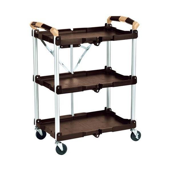 商品情報商品名：万能折りたたみワゴン ABW−03メーカー型番：3866100JANコード：4535601025610入り数：1サイズ(外寸mm)：670×380×H845 折りたたみ時：210×380×H1075 キャスター：φ75サイズ...