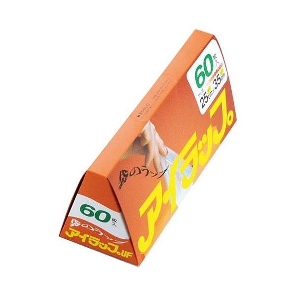 商品情報商品名：アイラップ家庭用(ポリ袋)60枚入 I−WRAP−HTメーカー型番：7519500JANコード：4901140620010入り数：1サイズ(外寸mm)：20/80×W210×H100サイズ(内寸mm)：-重量：132g材質：...