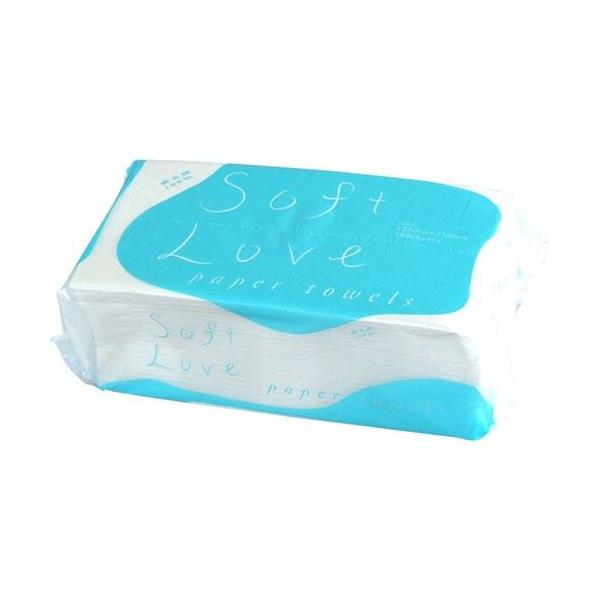 ・ボリュームと使い心地を追求した製品です。※ケース単位での販売です。サイズ(1枚当たり)/23×22cm材質/再生紙生産国/日本手拭き用1袋あたり/税込188商品名：ソフトラブペーパータオル エンボス/×1組メーカー：新橋製紙(株)メーカー...