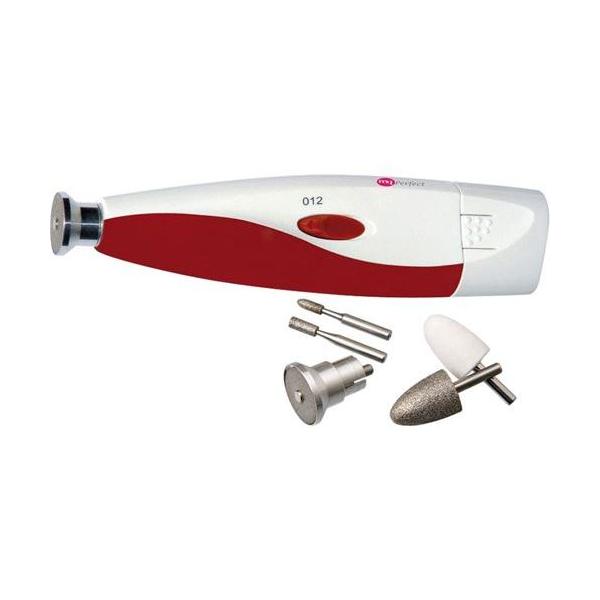 ・爪処理革命!ヘルパーさんに朗報!巻き爪など爪切りで処理しづらい方に。※電池は別売です。サイズ/幅3.5×長さ14×高さ2.5cm重さ/70g材質/ABS樹脂、アタッチメント:合成サファイア・フェルト・18/8ステンレス・アルミ電源/単3形...