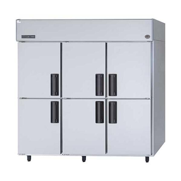 商品名：インバーター縦型冷凍冷蔵庫 メーカー：パナソニックメーカー品番：SRR-LV1861C外形寸法：幅1785×奥行650×高さ1950(mm) ※外形高さ寸法は台脚高さ120mm時の寸法です。お届け数：1保証：1年重量：167kg電源...