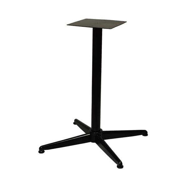 ※商品配送後の配送先の変更はできませんのでご了承ください。商品名：テーブルレッグ 十字ベース シングル寸法：ベースサイズ：473×473(mm)　高さ：680(mm)ポールサイズ：50.8Ф(mm)座面高さ：適合天板サイズ：650×650(...