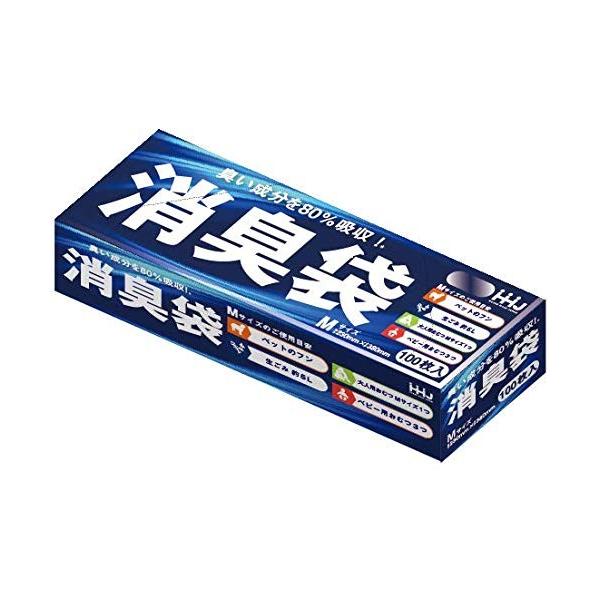 強力消臭剤がイヤな臭いをしっかり吸収！臭いを抑えます 商品名：業務用　ポリ袋　消臭袋　Mサイズ／品番：AS05 材質：HDPE(高密度ポリエチレン。レジ袋のように、カサカサした感触が特徴です) 色：グレー半透明／厚み：0.02mm／サイズ(...