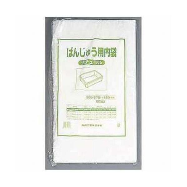 商品名：業務用　ポリ袋　ばんじゅう用ポリ袋 材質：HDPE(高密度ポリエチレン。レジ袋のように、カサカサした感触が特徴です) 厚み：0.013mm／サイズ(ヨコ×タテ)：450/850×600mm入数：100枚×6冊(600枚)色：ナチュラ...