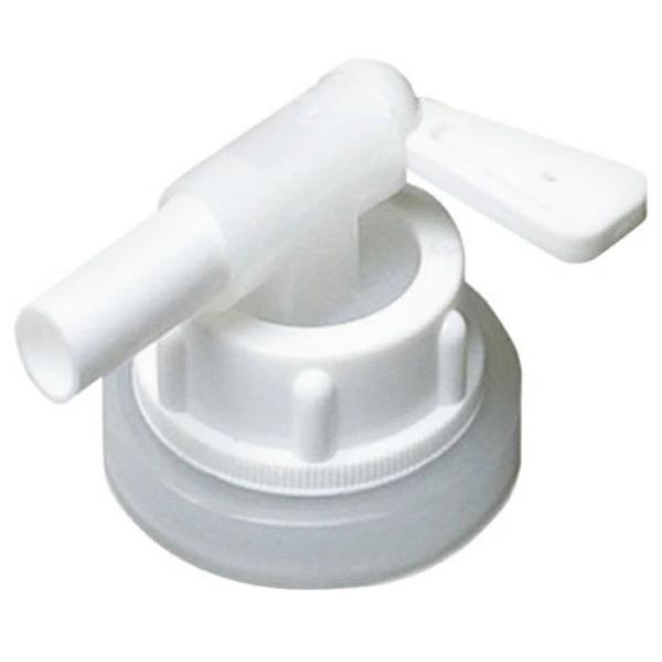 １８Ｌ缶専用コック。メイプルアルコールの18L一斗缶に使用できます。※すべての一斗缶に使用できるわけではありません。※メイプルアルコール18L専用です。