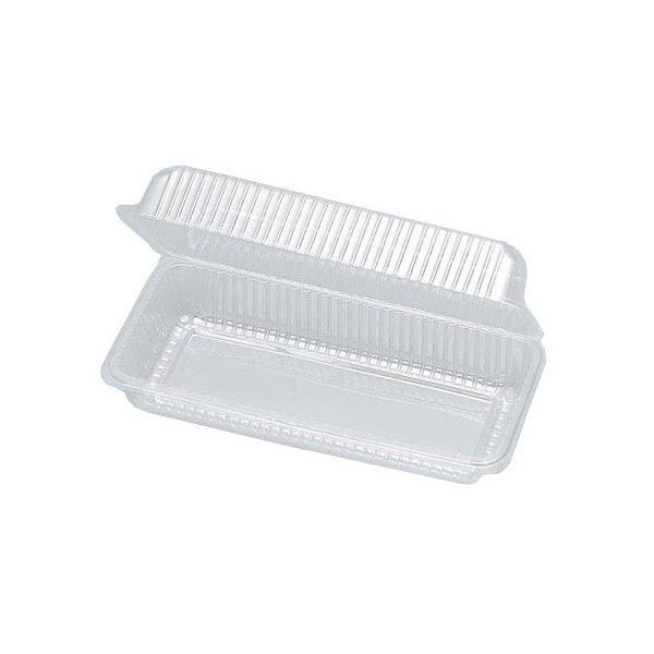焼きそば、お好み焼き、たこ焼きなどのテイクアウト容器としてよく使用されているリーズナブルな透明容器外寸:227×100×35(35)mm素材:OPS重量:8.6g入り数：100枚×15袋＝1500枚