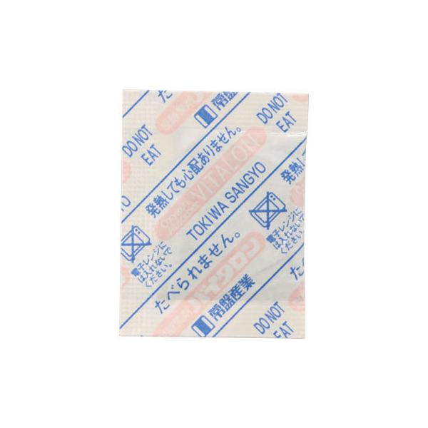 常盤産業（ときわ）の脱酸素剤（だつさんそざい）バイタロンPDは、乾物類・乾燥肉・穀類・ナッツ類・米菓子・お茶・のり・干し椎茸等に適した自力反応型脱酸素剤です。作業時間は4時間以内。脱酸素までの日数は気温２０℃で１日〜２日かかります。耐油性あ...