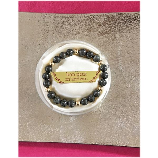 天照石8mm玉アクセサリー仕立て健康浄化ブレスレットつけ外しが簡単なアクセサリー仕立てゴールドフィルドの高級パーツで仕立てましたのびるのでするりとつけられます男性でも女性でも、手首の太めの体格の良い方にも安心なサイズです手首は太い血管が通る...