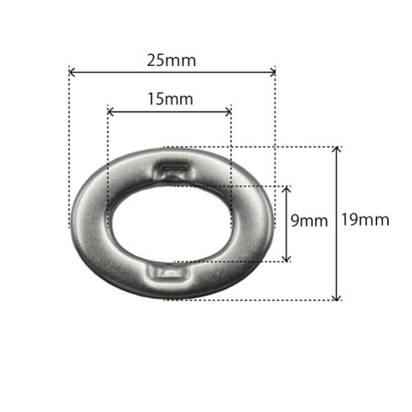 主にトラック用荷台・ジープ用カバー、ボートオーニング等の留め金具として使用されています。手でひねって簡単に開閉が出来ます。取付方法はメスは専用の穴あけ具で生地に穴をあけ爪を差し込み爪をペンチで曲げて留めます。１０セット／袋＜サイズ＞メス：２...