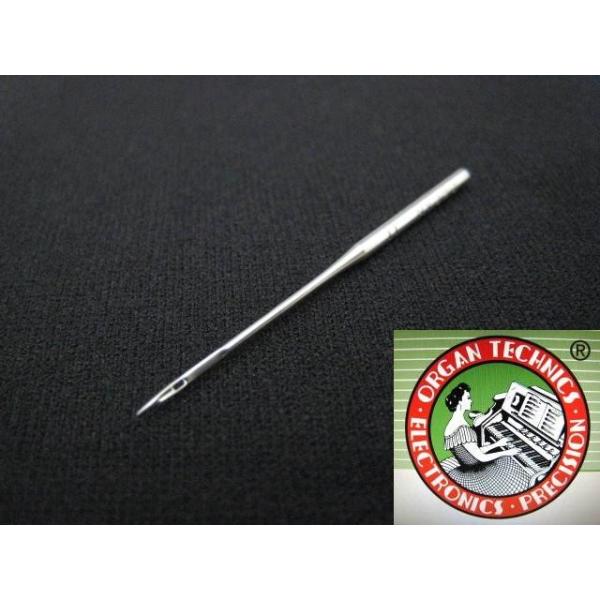 工業用、職業用本縫いミシン、普通地用の替え針です。糸番手の目安は＃50〜＃60で主に使用されています。１０本／袋材質：スチール製　ニッケルメッキ全長：３８ｍｍカラー：シルバーサイズはあくまでも目安であり、商品により多少の誤差が出ます。商品の...