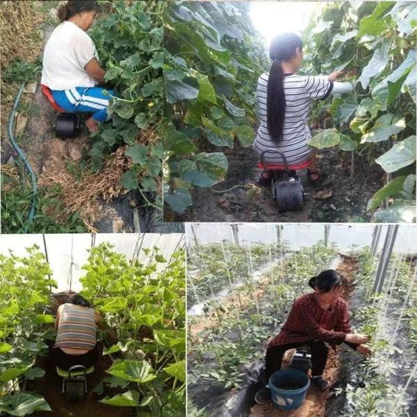 商品名:腰掛作業車 園芸用 大型タイヤ付き チェア 360度回転 回転式 ガーデンチェアー 作業用 椅子 移動椅子 腰掛け スツール ガーデニング 草取り                             商品説明:剪定作業、畑仕事、...