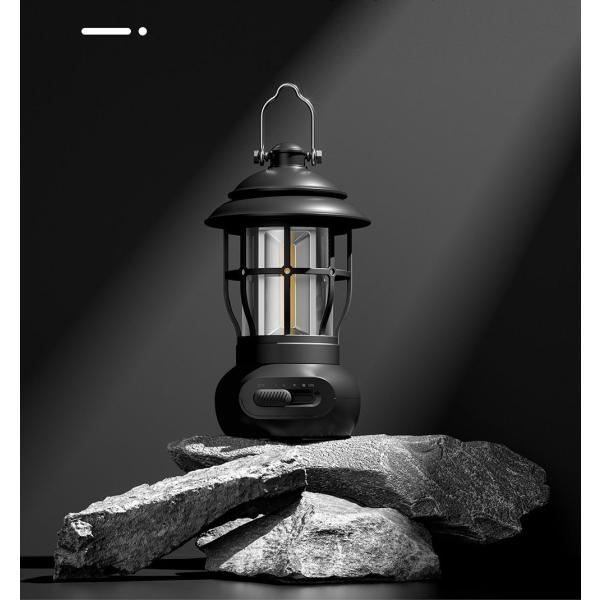 商品名:ランタン led 充電式 LEDランタン TYPE-C充電式 防災 キャンプ 軽量 持ち運び便利 超高輝度 300ルーメン 無段階調光調色 防水 ナイトライト フック付き 最大12H点灯 懐中電灯 防災 停電対策          ...