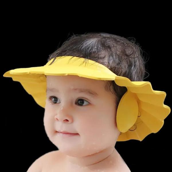 商品名:シャンプーハット 子供 バスグッズ 子ども 4段調節可 2枚セット シャワーキャップ ネコ 防水 洗髪用帽子 耳あて付き 防水帽 猫 キッズ ジュニア 子供 大人 お風呂用品 介護                          ...