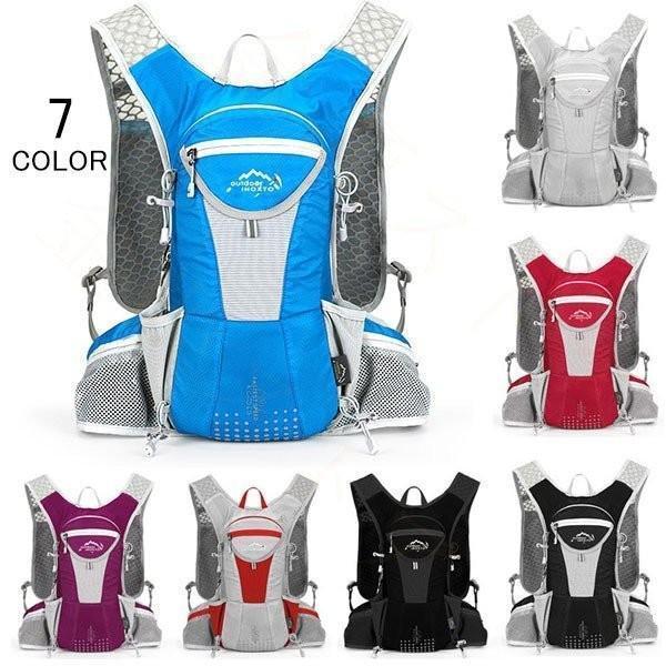 ■機能:ランニングバック サイクリングバック ハイドレーション サイクルバッグ ジョギング トレラン超軽量 ユニセックス バッグ リュック アウトドア 大容量 ウォーキング ウォーキング 撥水加工■素材：ナイロン■用途:修学旅行、ビジネス、...