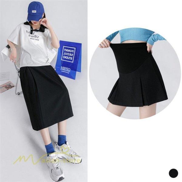 マタニティスカート 妊婦スカート ロング丈スカート 産前産後 マタニティウエア マタニティ用 ハイウエスト普段着 着回し おしゃれ 妊婦服  デイリーコーデ マタニティウェア カジュアル ストレッチカジュアル 体型カバー フェミニン 母の日...