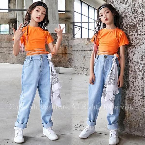 キッズ ダンス 衣装 ヒップホップ ストリートダンス streetdance 子供服 社交ダンス HIPHOP JAZZ DS ヒップホップ 衣装 セットアップ 上下 ジュニア ジャズ ヒップホップ衣装 日常着 ジャズダンス 社交ダンス 練...