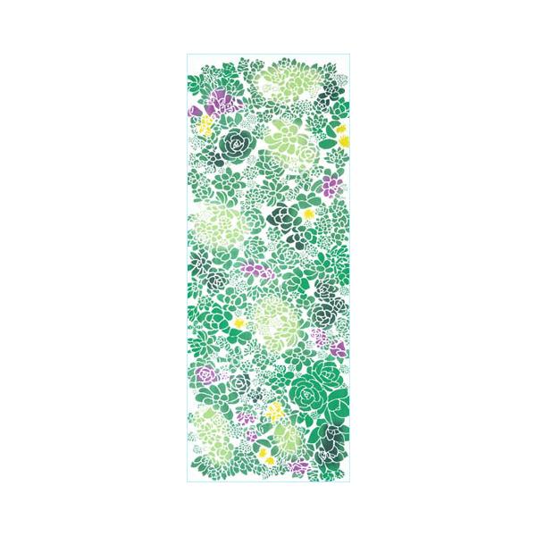 育てやすく見た目も愛らしい多肉植物は色も多彩で豊富な種類が魅力です。多肉植物の寄せ植えは“デコニク”と呼ばれ、そのぷっくりとした姿がひしめく様に癒される人も多いでしょう。【注意事項】伝統工芸【注染】のため、お使い始めに汗や摩擦で色が移る場合...